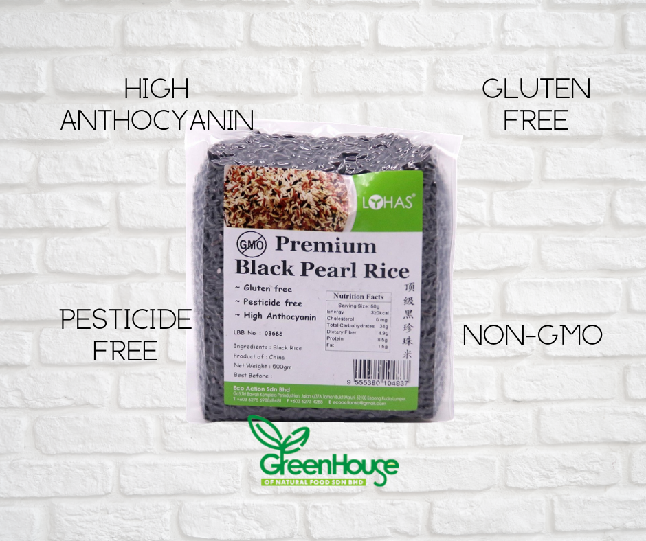 Lohas Premium Black Pearl Rice 500G