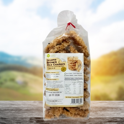 LOHAS-SESAME BROWN RICE CRACKERS 170GM