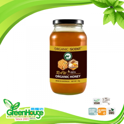 ORGANIC SCENT-AUSTRALIA 100% RAW HONEY 1KG