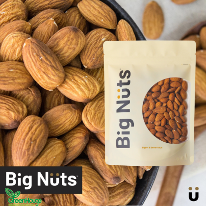 ROASTED ALMONDS 180G