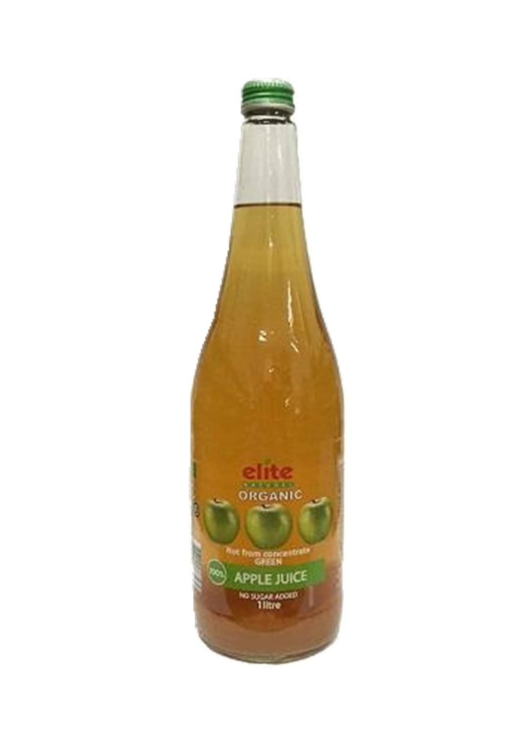 Elite Naturel Organic 100% Green Apple Juice 1L
