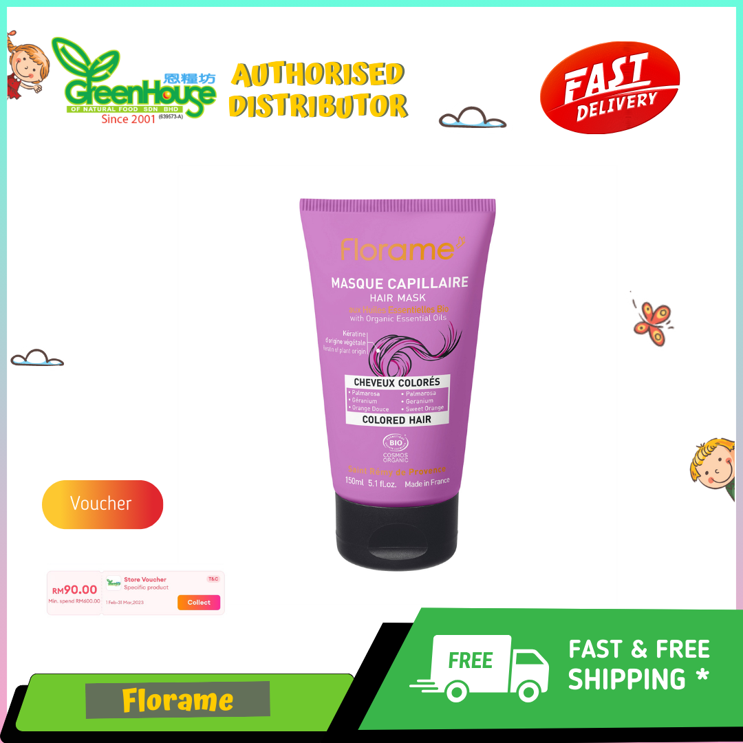 FLORAME COLOURED HAIR MASK 150ML