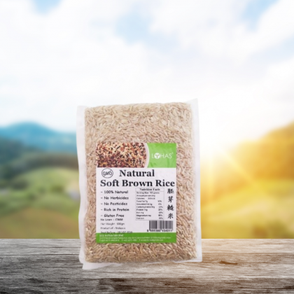 Lohas Natural Soft Brown Rice 900G