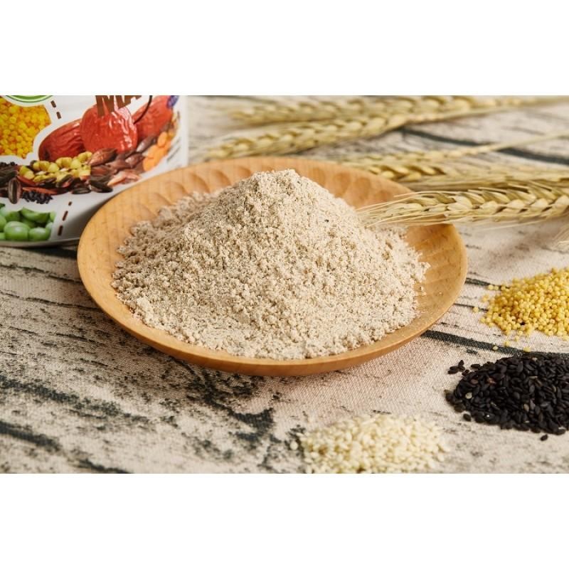 EARTH LIVING- ORG BLACK MULTI GRAINS POWDER/500G 高氧气黑谷粉 x 4 tins
