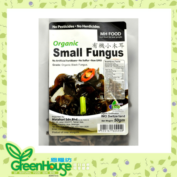 MH FOOD Organic Small Fungus 50G
