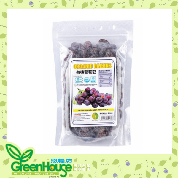 ORG RED RAISIN 200GM