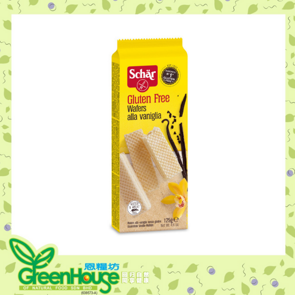 SCHAR GF VANILLA WAFERS 125G