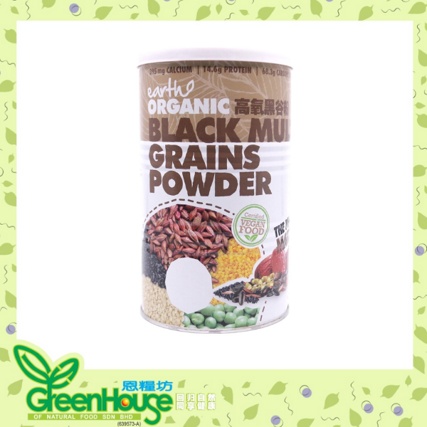 EARTH LIVING- ORG BLACK MULTI GRAINS POWDER/500G