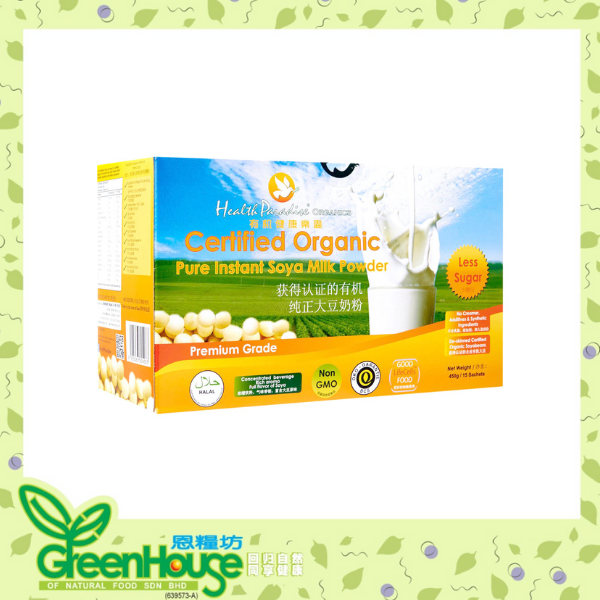 HP-ORG SOY MILK POWDER (LESS SUGAR) 30GX15