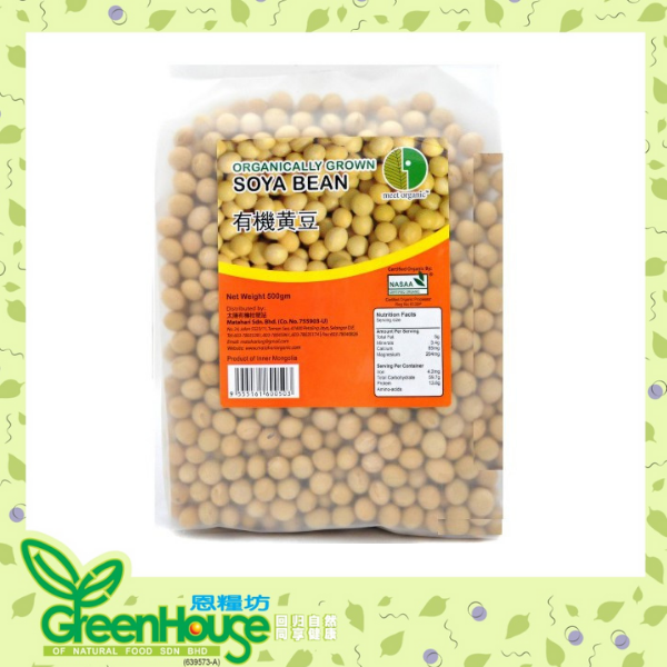 MH- ORG SOY BEAN 500GM