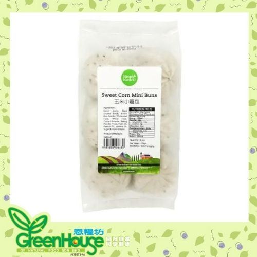 Simply Natural Sweet Corn Mini Buns 270G *Pick Up From Store Only*